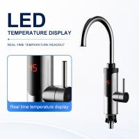 China Energy Saving 304 Stainless Steel 3300W Electric Heating Tap with 3s Fast Heating for Kitchen for sale