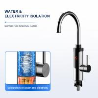 China Energy Saving 304 Stainless Steel 3300W Electric Heating Tap with 3s Fast Heating for Kitchen for sale