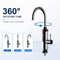 China Energy Saving 304 Stainless Steel 3300W Electric Heating Tap with 3s Fast Heating for Kitchen for sale