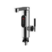 China 304 Stainless Steel 3300W Electric Heating Tap with 360° Free Rotation and LED Digital Temperature Display for sale