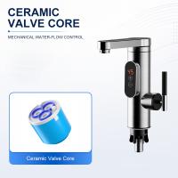 China 304 Stainless Steel 3300W Electric Heating Tap with 360° Free Rotation and LED Digital Temperature Display for sale