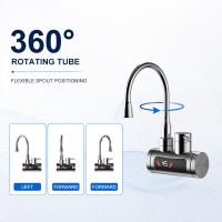 China Instant-heating electric tap for the kitchen – 360-degree free rotation, 304 stainless steel, 3300W. Provides hot water instantly; suitable for use in the kitchen or on the balcony. for sale