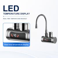China Instant-heating electric tap for the kitchen – 360-degree free rotation, 304 stainless steel, 3300W. Provides hot water instantly; suitable for use in the kitchen or on the balcony. for sale