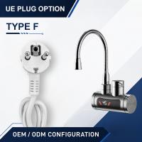 China Instant-heating electric tap for the kitchen – 360-degree free rotation, 304 stainless steel, 3300W. Provides hot water instantly; suitable for use in the kitchen or on the balcony. for sale