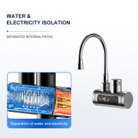 China Instant-heating electric tap for the kitchen – 360-degree free rotation, 304 stainless steel, 3300W. Provides hot water instantly; suitable for use in the kitchen or on the balcony. for sale