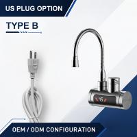 China Instant-heating electric tap for the kitchen – 360-degree free rotation, 304 stainless steel, 3300W. Provides hot water instantly; suitable for use in the kitchen or on the balcony. for sale