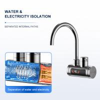 China 304 Stainless Steel Electric Heating Tap with 3300W Power and LED Digital Temperature Display for sale