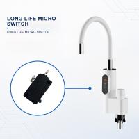 China 3400W Instant Electric Water Heater Tap with Temperature Display and 360 Degree Rotation for sale
