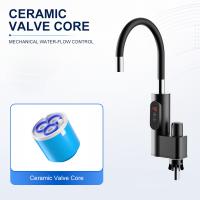 China 3400W Cast Aluminum Heater—Instant-Heat Electric Hot Water Faucet with LED Digital Temperature Display for sale