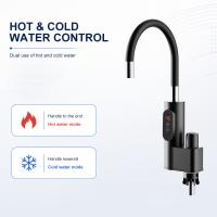 China 3400W Cast Aluminum Heater—Instant-Heat Electric Hot Water Faucet with LED Digital Temperature Display for sale