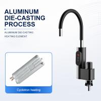 China 3400W Cast Aluminum Heater—Instant-Heat Electric Hot Water Faucet with LED Digital Temperature Display for sale