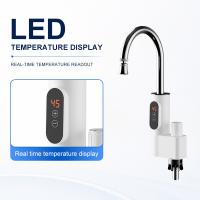 China 3s Fast Heating 3300W Power Instant Electric Water Heater Tap with 304 Stainless Steel Material for sale