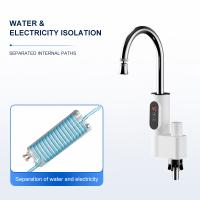China 3s Fast Heating 3300W Power Instant Electric Water Heater Tap with 304 Stainless Steel Material for sale