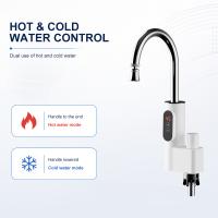 China 3s Fast Heating 3300W Power Instant Electric Water Heater Tap with 304 Stainless Steel Material for sale