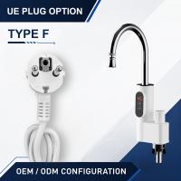 China 3s Fast Heating 3300W Power Instant Electric Water Heater Tap with 304 Stainless Steel Material for sale