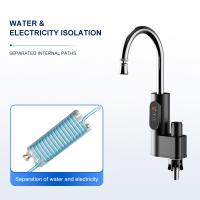 China 3400W IPX4 Waterproof Instant Water Heater Tap with LED Display for sale