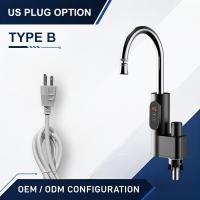 China 3400W IPX4 Waterproof Instant Water Heater Tap with LED Display for sale