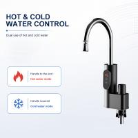 China 3400W IPX4 Waterproof Instant Water Heater Tap with LED Display for sale