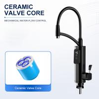 China LED Temperature Display Electric Heating Faucet with 3400W Power for 24 Hour On Demand Hot Water for sale
