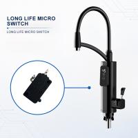 China LED Temperature Display Electric Heating Faucet with 3400W Power for 24 Hour On Demand Hot Water for sale