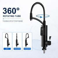 China LED Temperature Display Electric Heating Faucet with 3400W Power for 24 Hour On Demand Hot Water for sale