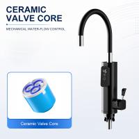China 3400W LED Temperature Display Electric Heating Faucet with 3s Fast Heating for Kitchen for sale