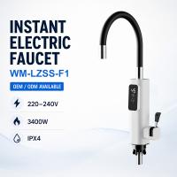 China Limescale-Resistant 3s Fast Heating Electric Water Tap with LED Temperature Display for sale