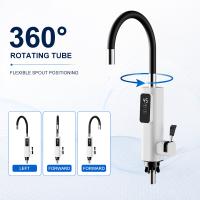 China Limescale-Resistant 3s Fast Heating Electric Water Tap with LED Temperature Display for sale
