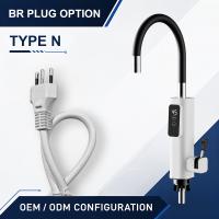 China Limescale-Resistant 3s Fast Heating Electric Water Tap with LED Temperature Display for sale
