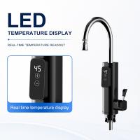China 3400W LED Temperature Display Electric Water Heater Tap with 3s Fast Heating for Kitchen for sale
