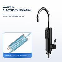 China 3400W LED Temperature Display Electric Water Heater Tap with 3s Fast Heating for Kitchen for sale