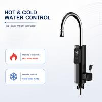China 3400W LED Temperature Display Electric Water Heater Tap with 3s Fast Heating for Kitchen for sale