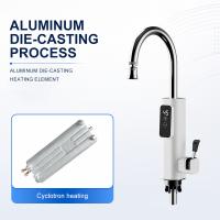 China 3s Fast Heating Electric Heating Tap with LED Digital Display and 360° Rotatable Outlet for Hot and Cold Water for sale