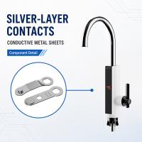 China 3300W Electric Heating Faucet with 3s Fast Heating and LED Digital Temperature Display for Instant Hot and Cold Water for sale