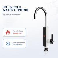 China 3300W Electric Heating Faucet with 3s Fast Heating and LED Digital Temperature Display for Instant Hot and Cold Water for sale