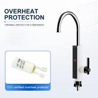 China 3300W Electric Heating Faucet with 3s Fast Heating and LED Digital Temperature Display for Instant Hot and Cold Water for sale