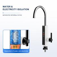China 304 Stainless Steel Heater with LED Temperature Display, 3300W Electric Hot Water Tap – Kitchen Instant Hot Water Tap for sale