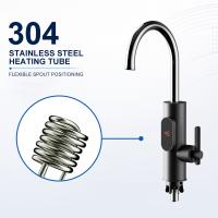 China 3300W  304 Stainless Steel Heater LED Digital Display Instant-Heat Faucet Electric Faucet for sale