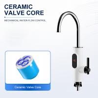 China 3300W 3s Fast Heating Electric Heating Faucet with LED Temperature Display for Kitchen for sale