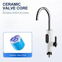 China 3300W Electric Hot Water Faucet, featuring a 304 stainless steel heating element and an LED temperature display for sale