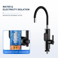 China 220V, 230V, 3300W, 304 Stainless Steel Heater, Kitchen Faucet, Hot and Cold Water for sale
