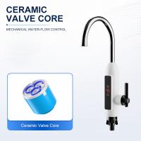 China Instant Hot and Cold Water Tap with 3s Fast Heating LED Temperature Display and 360° Rotatable Outlet Electric Heating Faucet for sale
