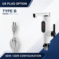 China Instant Electric Heating Tap with 3-5 Seconds Heating 3300W Power and ABS Material for sale