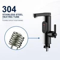 China 3300W 304 stainless steel heating element, instant-heating electric tap, heats up in under 3 seconds, suitable for hot and cold water in the bathroom for sale