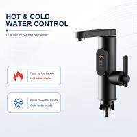 China 3300W 304 stainless steel heating element, instant-heating electric tap, heats up in under 3 seconds, suitable for hot and cold water in the bathroom for sale