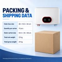 China Instant Electric Water Heater with 3-Second Rapid Heating, Cast Aluminum Heating Element, and LED Digital Temperature Display for sale