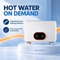 China Instant Electric Water Heater with 3-Second Rapid Heating, Cast Aluminum Heating Element, and LED Digital Temperature Display for sale