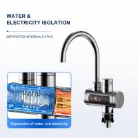 China 3300W 304 Stainless Steel Instant Electric Water Heater Faucet with 3-5 Seconds Heating for sale