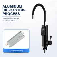 China Cast Aluminum Electric Heating Faucet with 3400W Power and LED Touch Screen Display, 3-5 Seconds Fast Heating, 360° Free Rotation for Kitchen Bathroom for sale