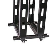 China Network Open Frame Rack 42U Adjustable Castors SPCC Open Rack with Optional Service for sale